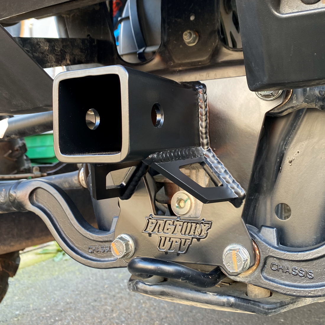Polaris RZR XP Turbo S Rear Hitch Receiver – Factory UTV